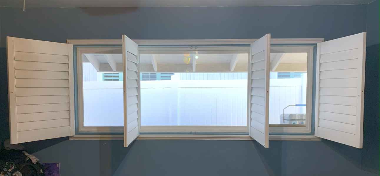 Painted Interior Shutters - Cal Coast Shutters